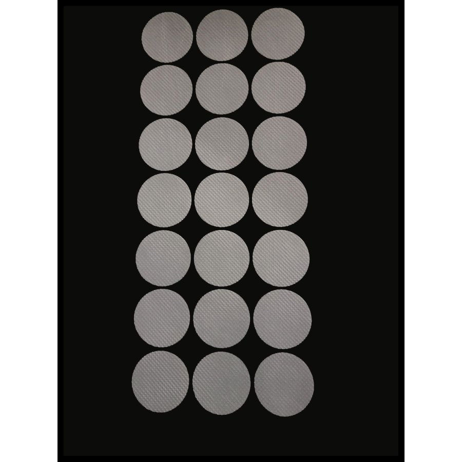 Adhesive Synthetic Filter Disc Stickers - 35 mm - Sheet of 21 ...