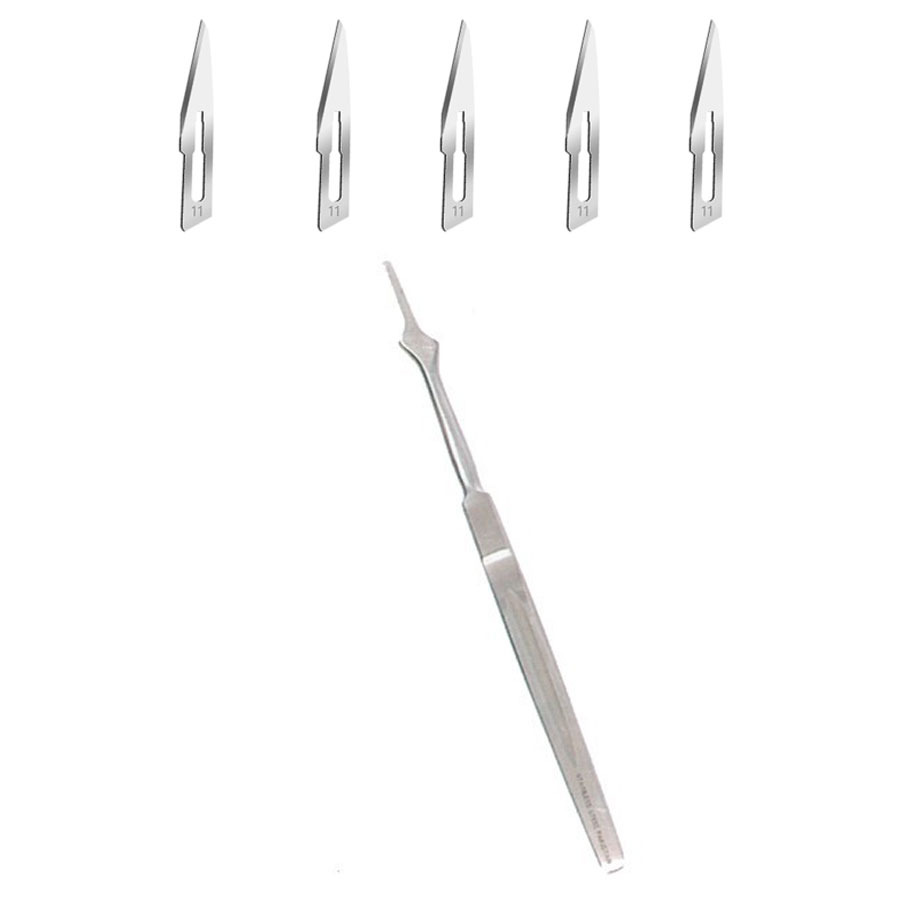 Surgical Steel Scalpel with Blades | Shroom Supply - $9.00 USD